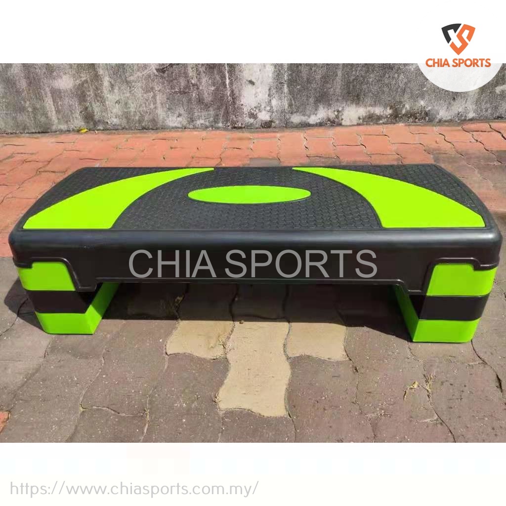 NEW MODEL 78cm Adjustable Aerobic Stepper Platform with 4 Risers ...