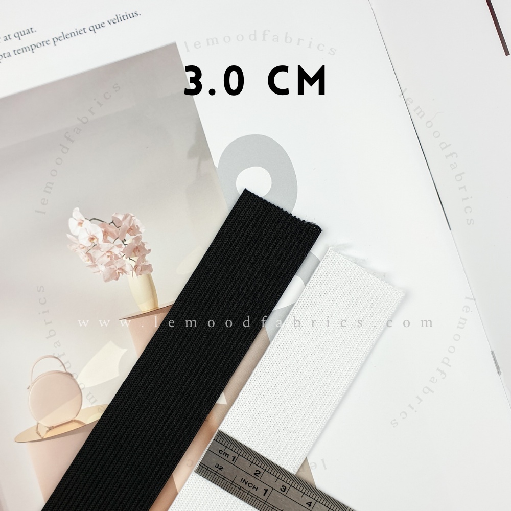 Soft Elastic Band Polyester Elastic Band Getah Kain Lembut Getah ...