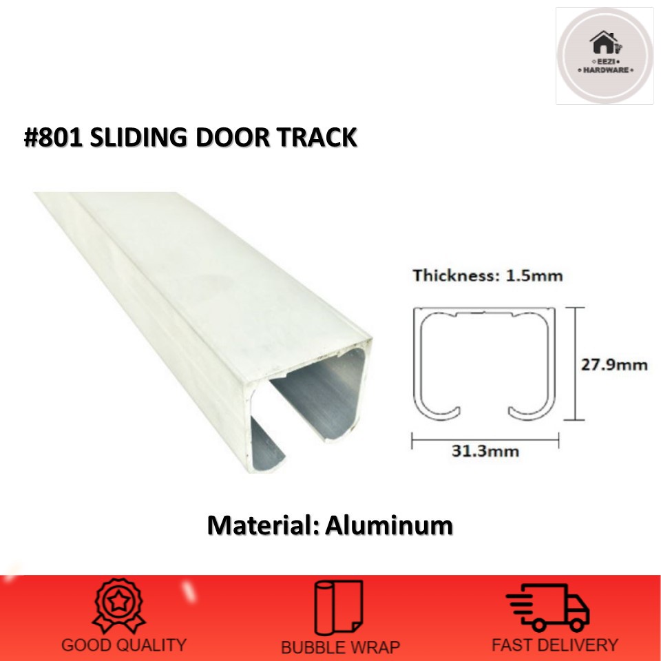 801 Aluminium track for sliding door hanging track aluminium rail track ...
