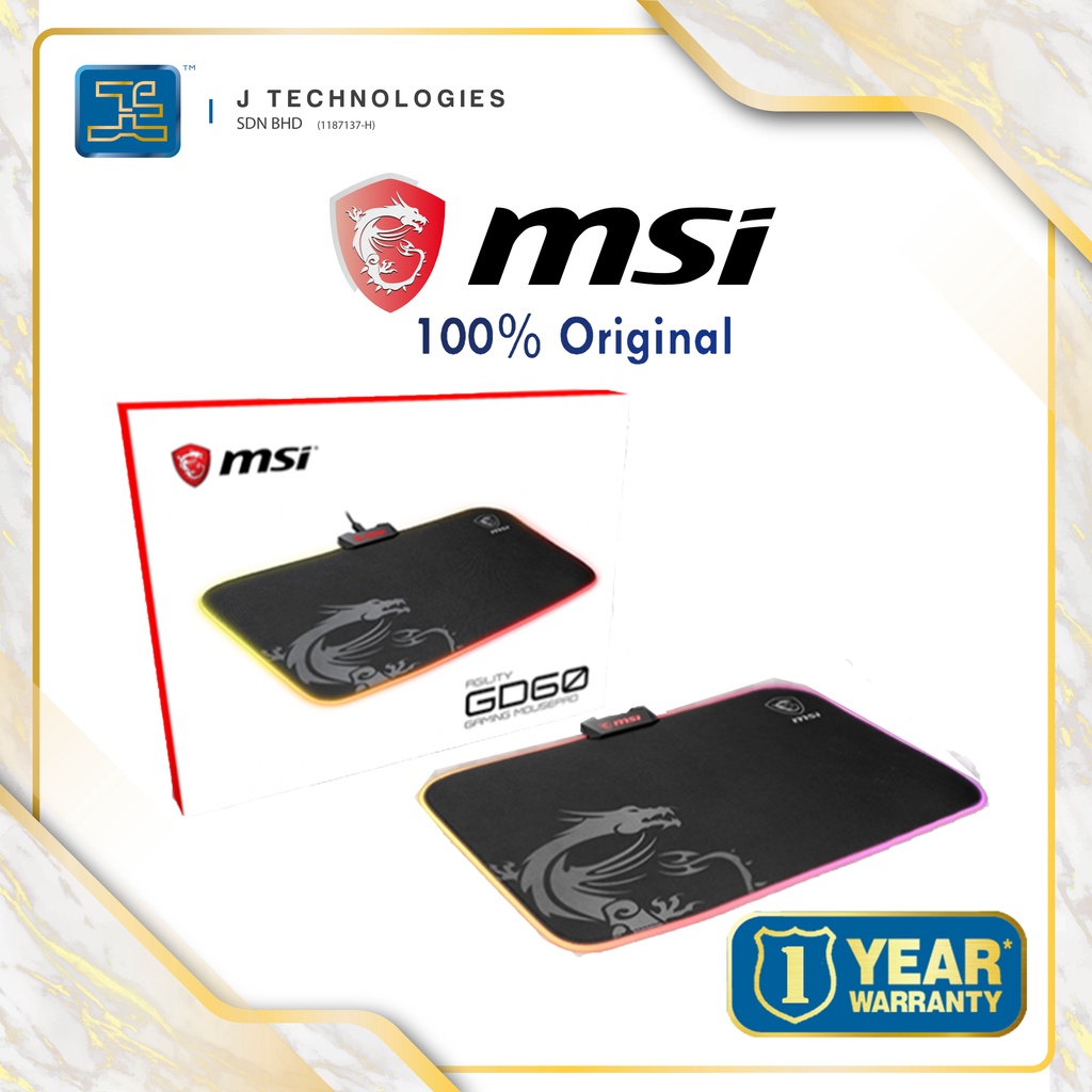 MSI AGILITY GD60 ( RGB light effect) | Shopee Malaysia
