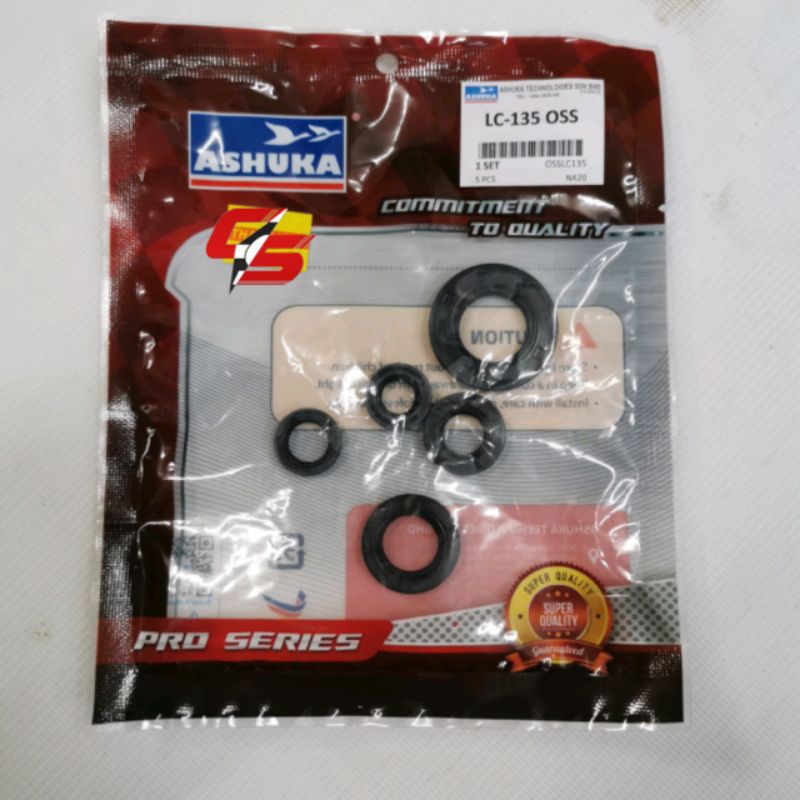 LC135 V1 V2 V3 V4 V5 V6 V7 V8 ASHUKA OVERHAUL OIL SEAL SET | Shopee Malaysia