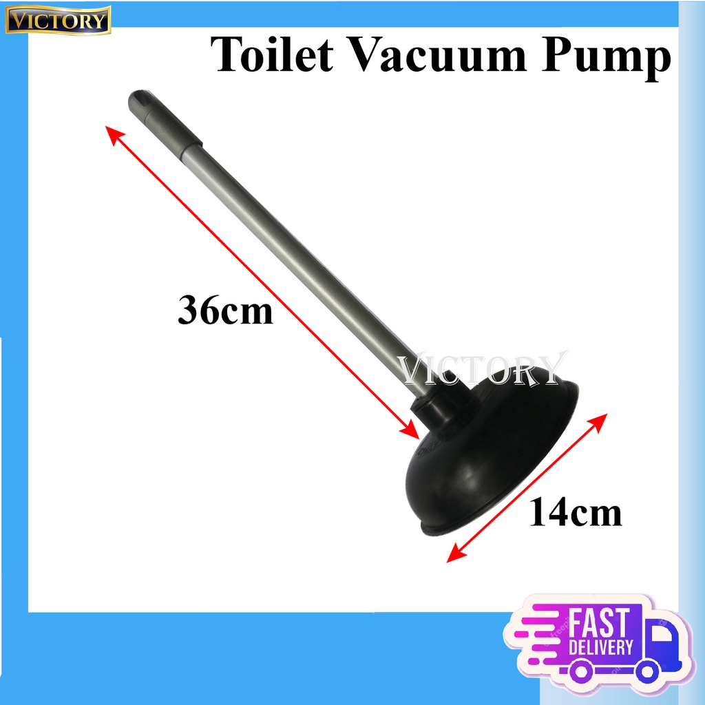 RAYACO Toilet Pump 002N Toilet Vacuum Pump Bathroom Kitchen Sink ...