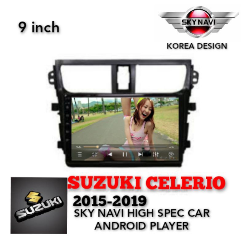 SUZUKI CELERIO 2015-2019 SKY NAVI HIGH SPEC CAR ANDROID PLAYER | Shopee ...