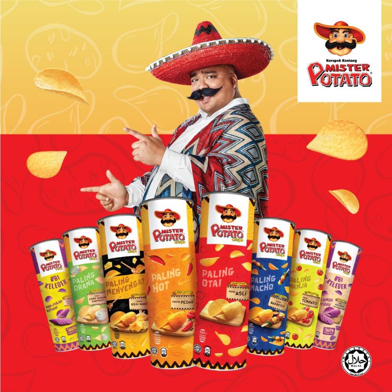 Mister Potato Assorted Chips (125g) | Shopee Malaysia