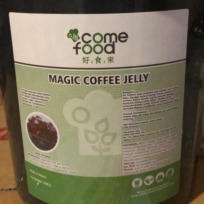 Magic Coffee Jelly Ready To Use Come Food Topping Cofee Coffe Brands 3 ...