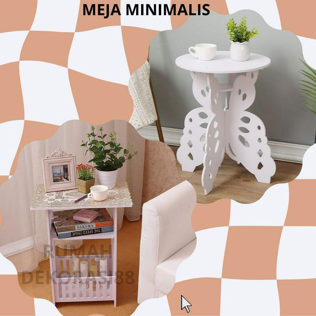 Coffee Table Magazine Table Square Shape Corner Table Minimalist Table ...