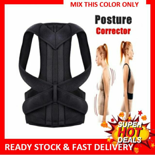 🔥🔥Get RM5 Off with Voucher🔥🔥Adjustable Back Brace Posture Support ...