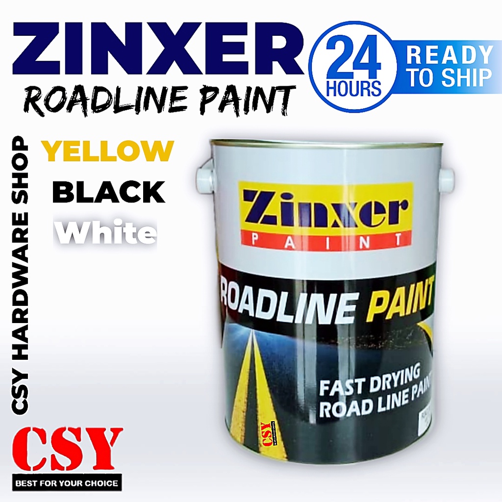 ZINXER Roadline Paint 5 Liter / Cat Jalan Murah | Shopee Malaysia