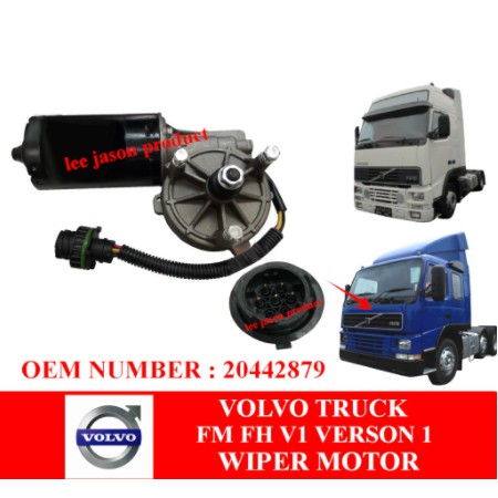 VOLVO TRUCK FM V1 VERSON 1 5PIN 24V WIPER MOTOR 20442879 | Shopee Malaysia