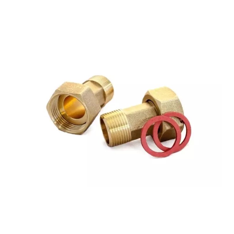 Brass Water Meter Coupling Nut Set with Washer (1/2" x 3/4") | Shopee ...