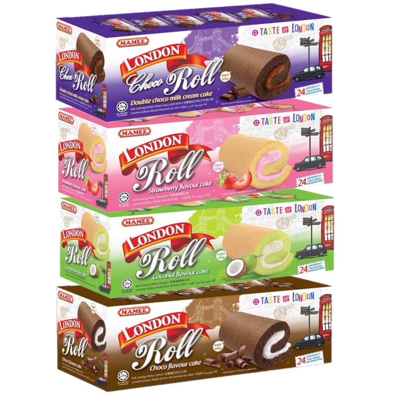 LONDON ROLL CAKE (18g X 24pcs) | Shopee Malaysia