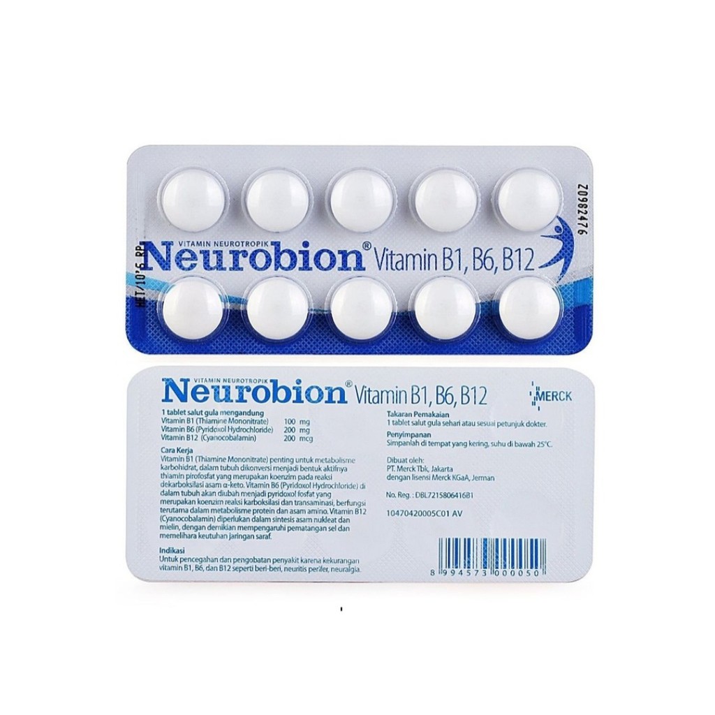 NEUROBION VITAMIN 60S B1, B6, B12 [NEW PACKAGING] | Same Day Shipping ...