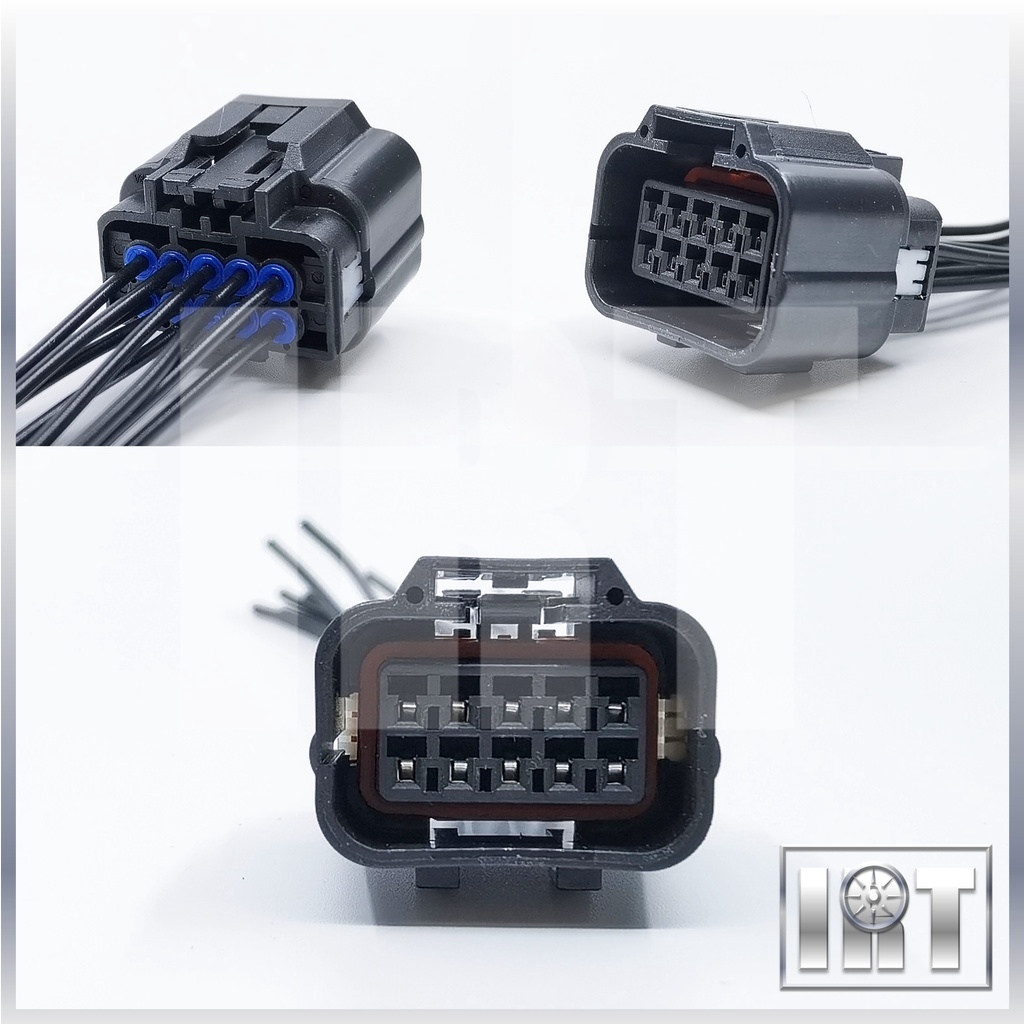10 Pin Headlamp Socket Engine Kereta Soket Wire Wiring Wayar Harness ...