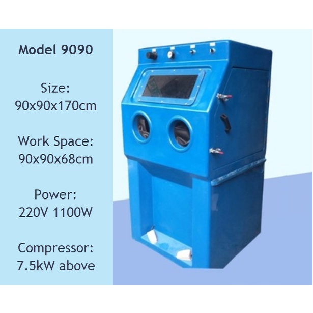 Industrial Heavy Duty Wet Sandblasting Machine Liquid Sand Blasting ...