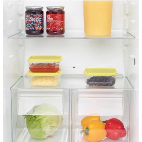 MICROWAVE/FREEZER SAFE 3PCS Yellow Cap Food Storage Food Container ...