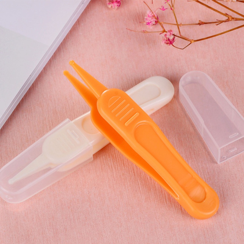 SOME Baby Nasal Tweezer Baby Nose Cleaning Tweezer Round Head Baby Nose ...