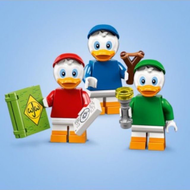 Lego® Minifigures 71024 Disney Series-Huey, Dewey & Louise | Shopee ...