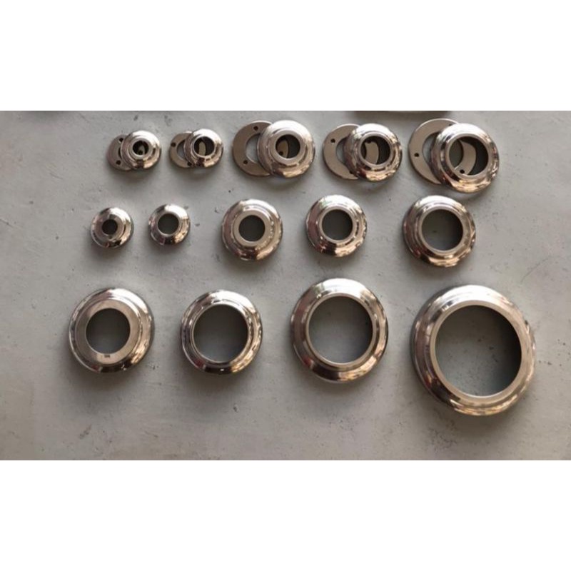CAPPING HIGH ROUND AND W/ BASE STAINLESS STEEL | Shopee Malaysia