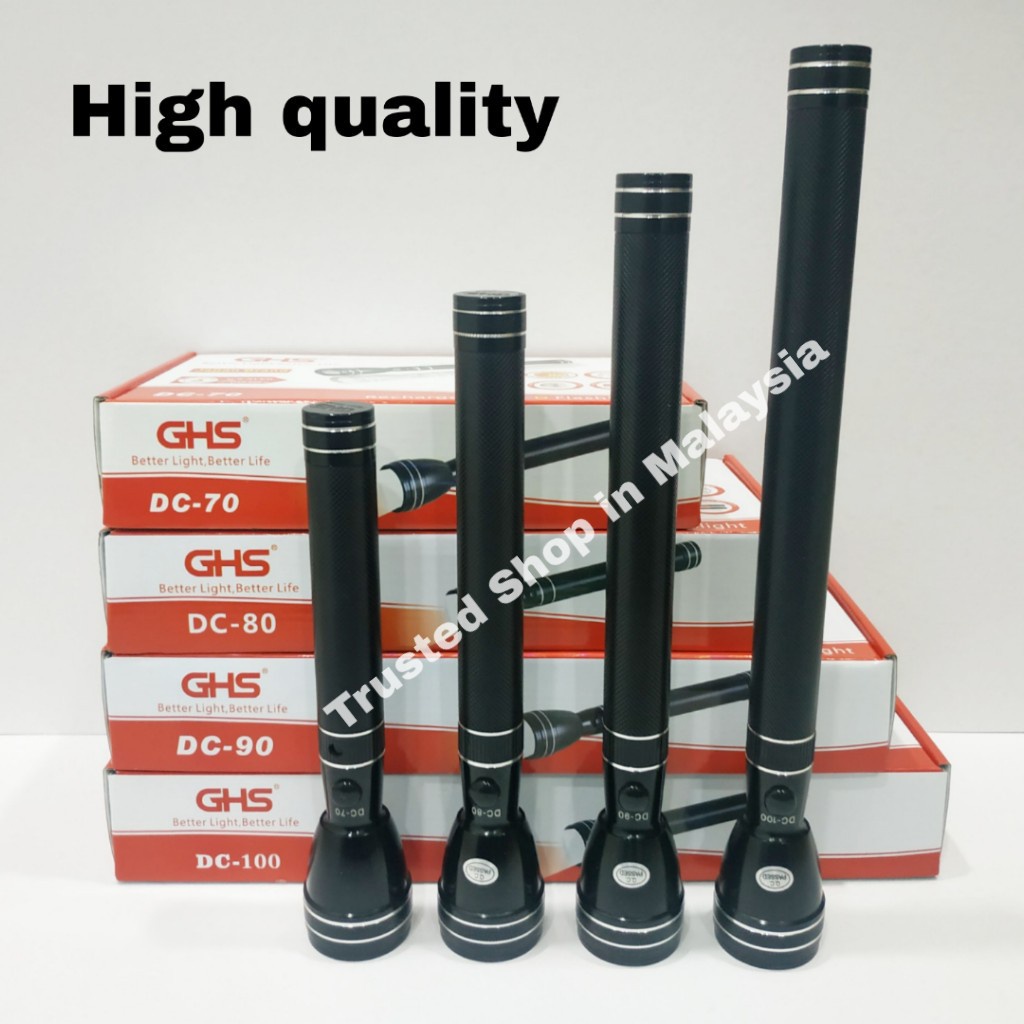 Original Long Range 2020 New Version Rechargeable Battery Torch Light ...