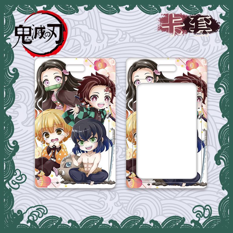 Demon Slayer ID Card Credit Card Bank Card Case Student Bus Card Case ...
