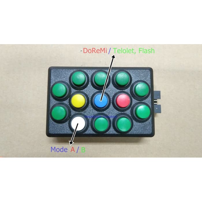 TOMBOL Telolet Module 13 Buttons, 24 Songs, For 3 Funnels 3 Horns | Shopee Malaysia