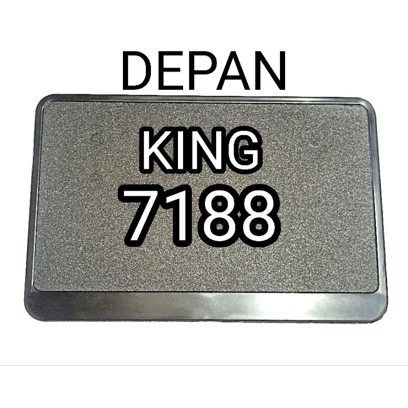 Papan plate standard motosikal / papan plate kosong motor standard ...