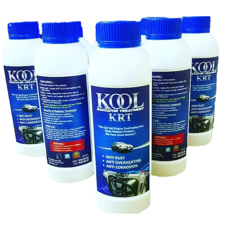 KOOL RADIATOR TREATMENT KRT Anti Rush Anti Overheating 500ml READY ...
