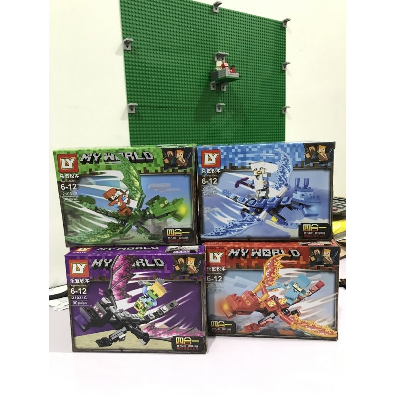 MY WORLD 🔥Minecraft Dragon blocks 🔥Ready stocks 🇲🇾 | Shopee Malaysia
