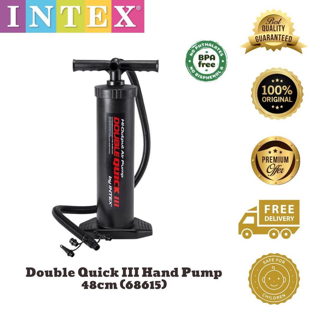 INTEX Double Quick III Hand Pump 68615 | Shopee Malaysia