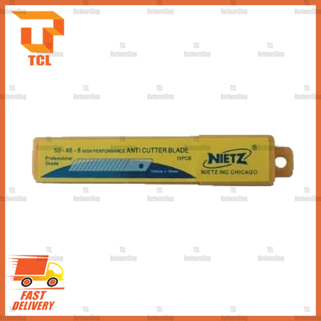 NIETZ Heavy Duty Anti Cutter Blade (1 BOX) | Shopee Malaysia