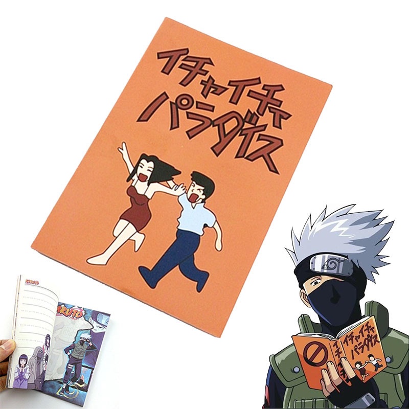 Anime Naruto Kakashi Notebook Hatake Jiraiya Cosplay Book Diary Notepad ...