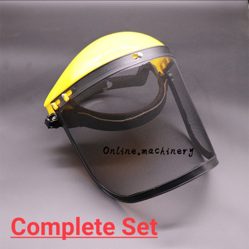 Full Safety Face Shield Cover Anti Spitting Dust Cover Work Protection ...