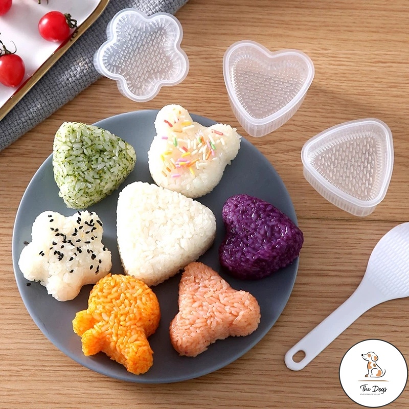 DC Creative DIY Rice Ball Molds / Sushi Molds In The Shape Of Flowers ...