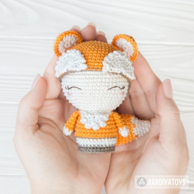 Amigurumi PDF FILE Mini Doll Aradiya toys crochet pattern | Shopee Malaysia