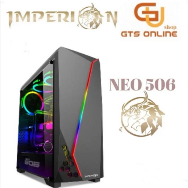 Imperion Neo 506 Gaming Computer Case RGB Light | Shopee Malaysia