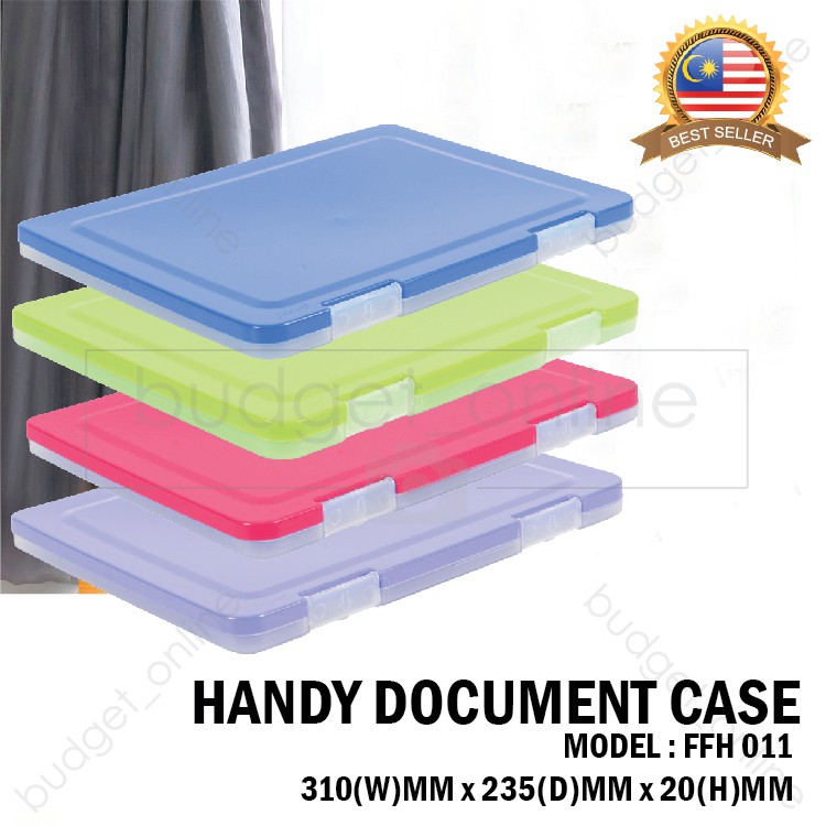FELTON A4 Plastic Document Files Case Holder FFH 011 | Shopee Malaysia
