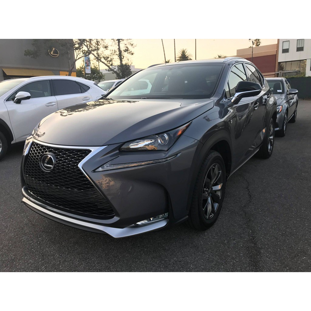 lexus nx200 convert f-sport grill and front lip 2018 front bumper ...