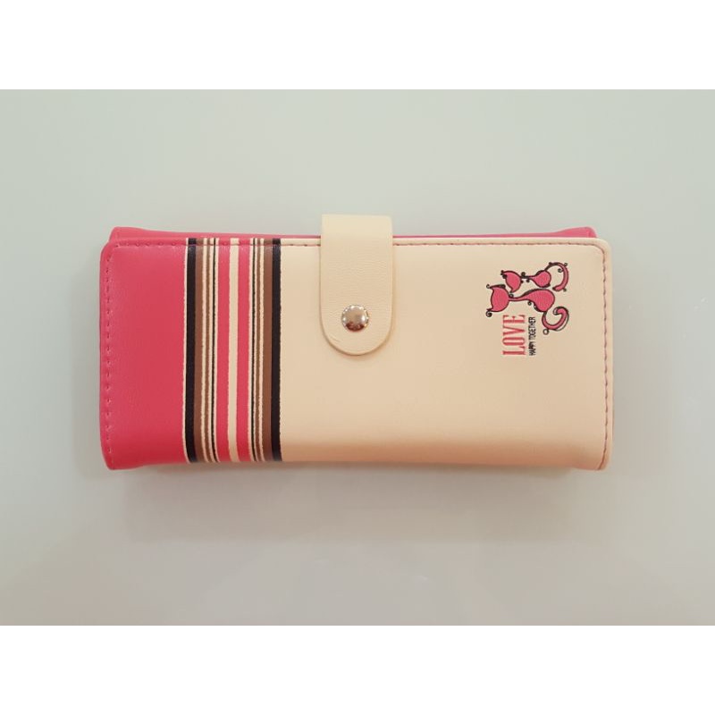 Taiwan 🇹🇼 Long Wallet Pink Cute Cartoon Long Wallet | Shopee Malaysia
