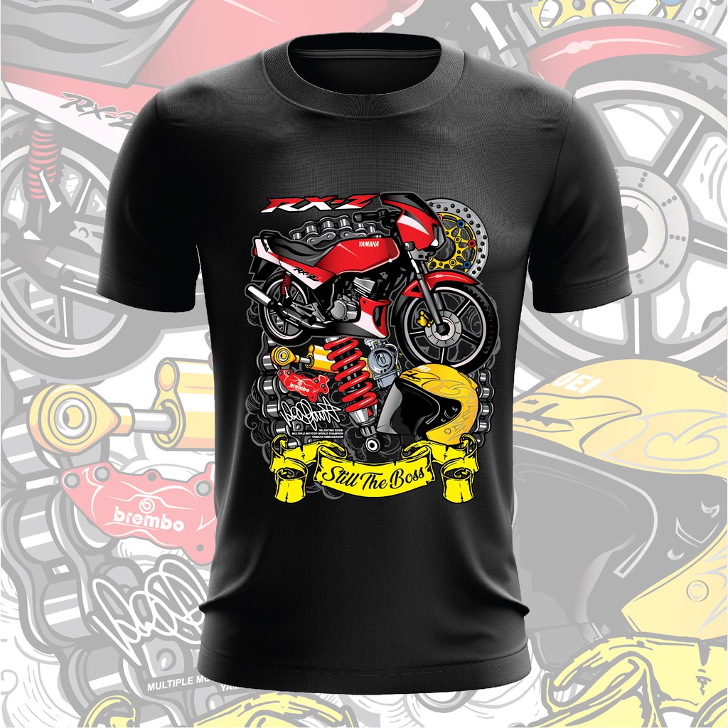 🔥 MURAH MURAH BAJU VIRAL 🔥 Baju RXZ merah Tshirt 100% Cotton Premium ...