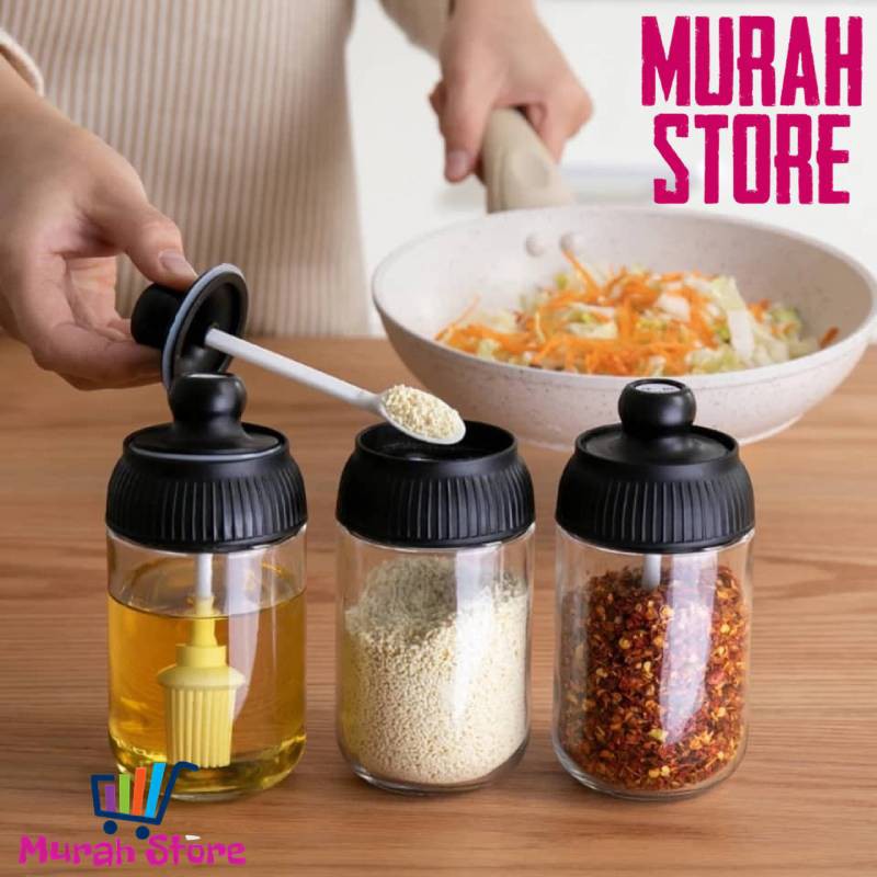 MS Seasoning Bottle Spoon Botol Garam Botol Rempah Ratus Sudu Viral ...