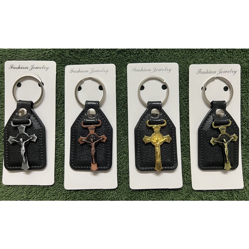 Religious Keychain Cross Leather | Shopee Malaysia