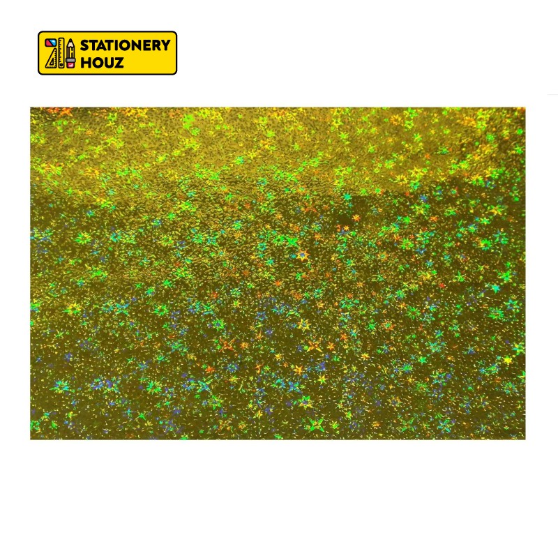 Stationery Houz ( 5pcs ) Star Metallic Paper 50cm x 70cm Gift Wrapper ...