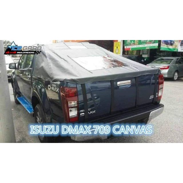 ISUZU DMAX 2013 - 2018 PVC CANVAS FOR 709 ROLL BAR Made in Thailand ...