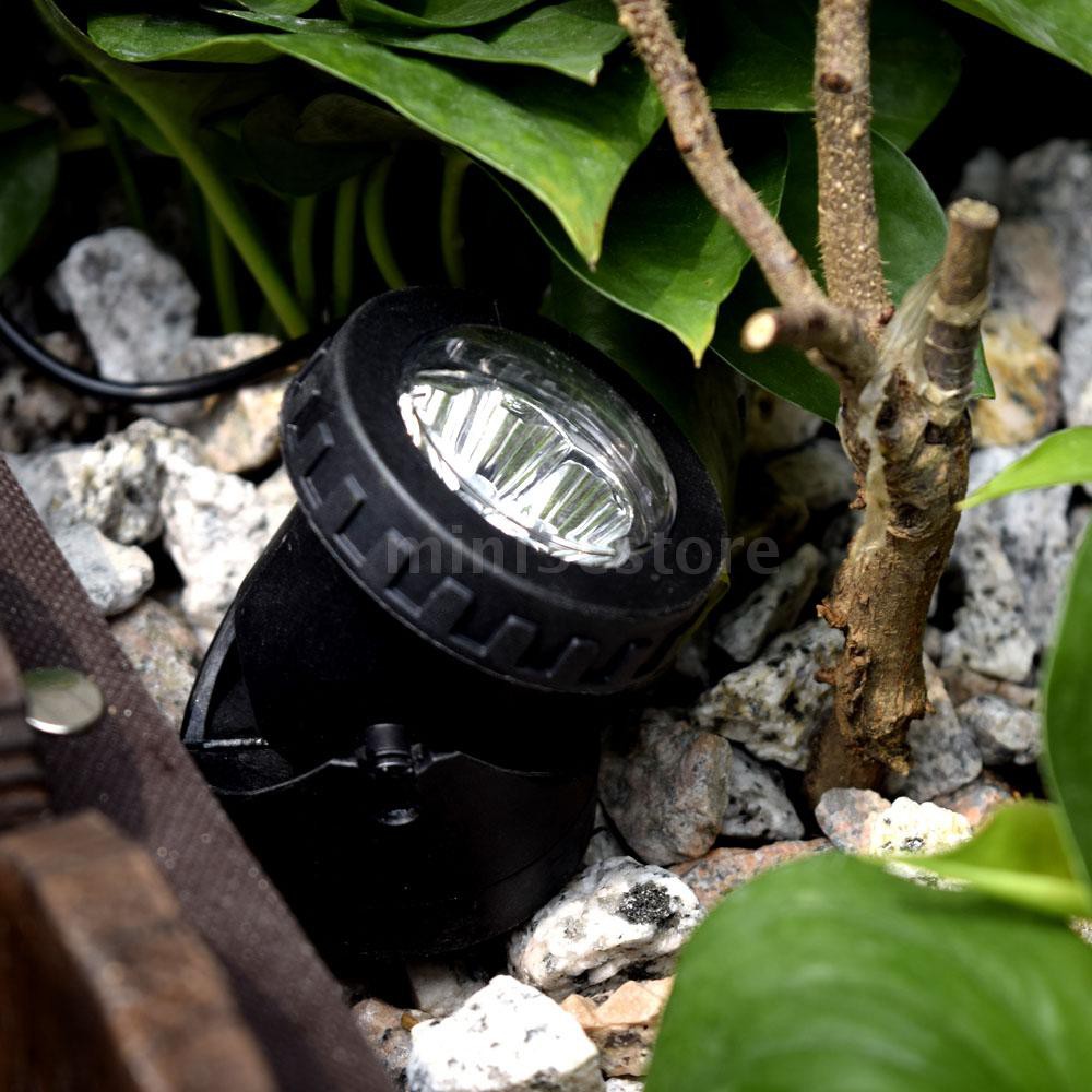Lixada Solar Powered Super Bright 2 Underwater Lamps 12 LEDs Light ...