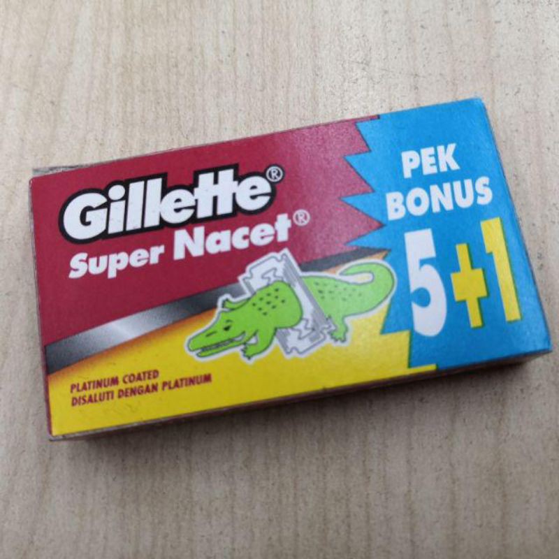 READY STOCK Gillette safety razor pisau cukur shaving king brand TOPAZ ...