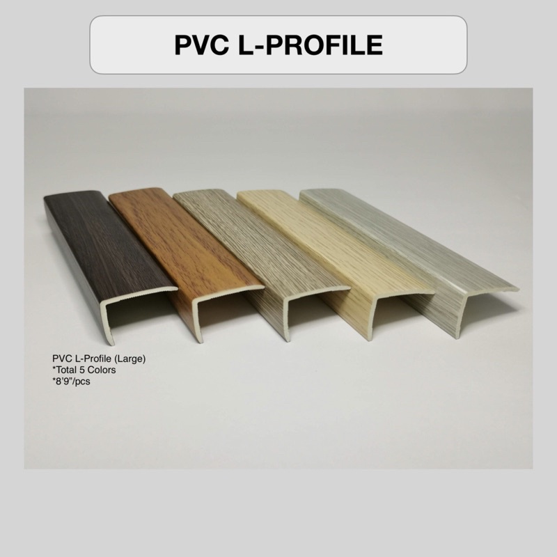 PVC L-PROFILE (BIG)-FLOORING ACCESSORIES | Shopee Malaysia
