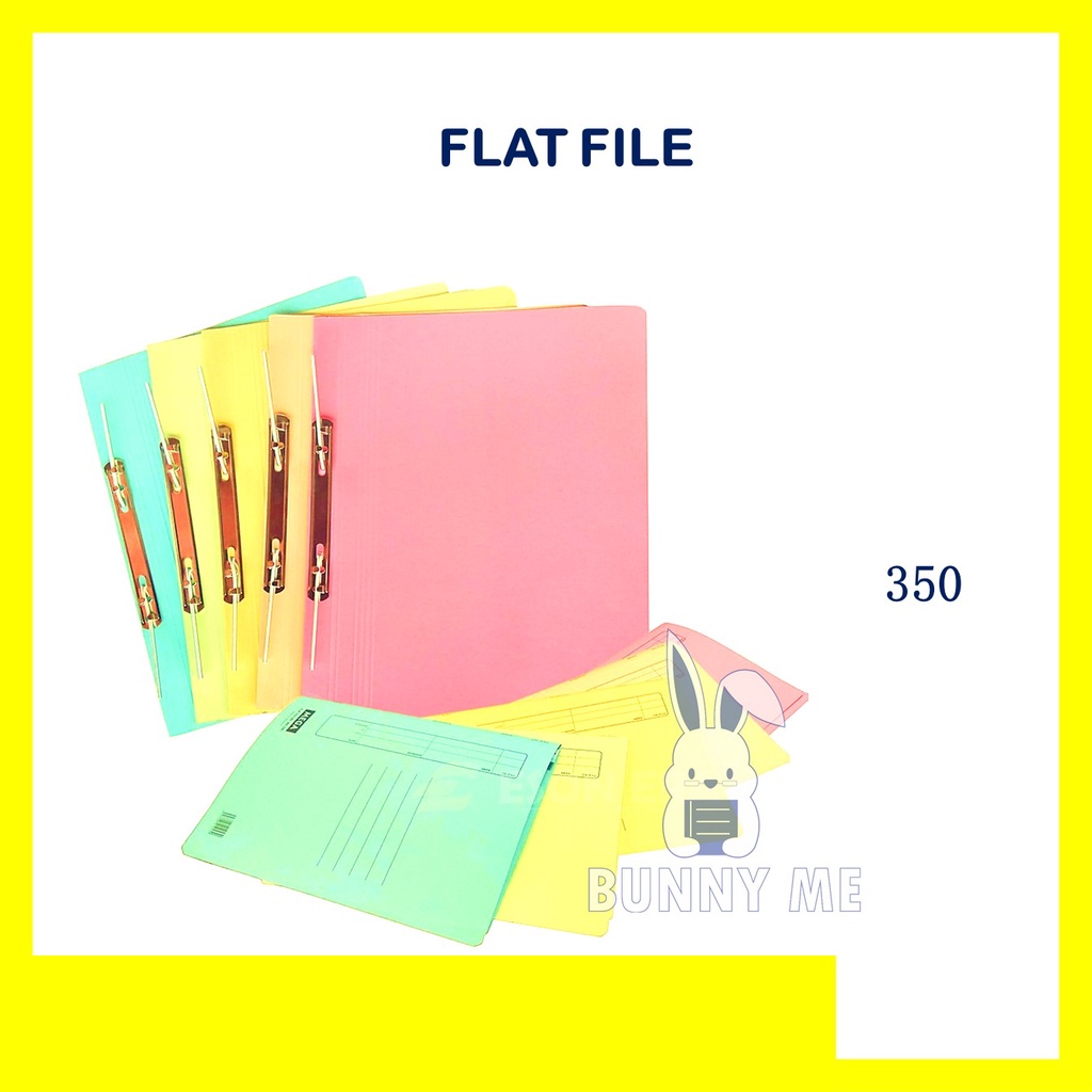 MEGA FLAT FILE 350 WITH METAL SPRING | Shopee Malaysia