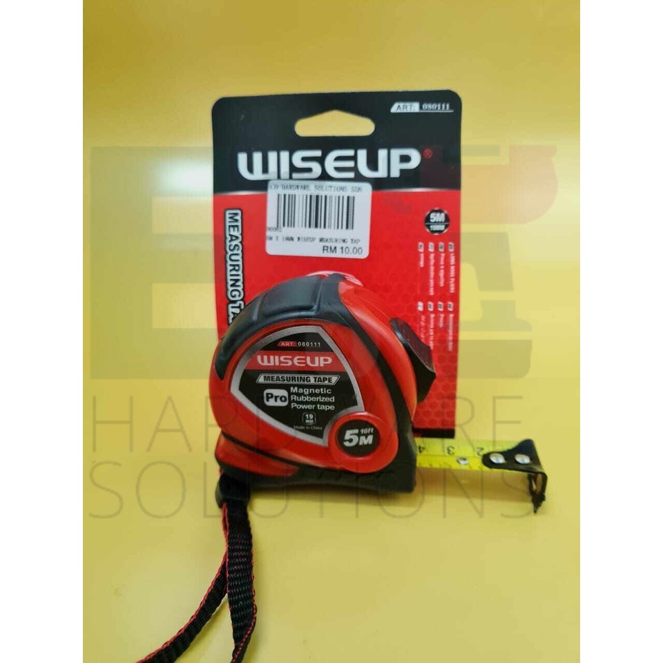 WISEUP / YUETE / STANLEY - HIGH QUALITY MEASURING TAPE 5/7.5M MAGNETIC ...