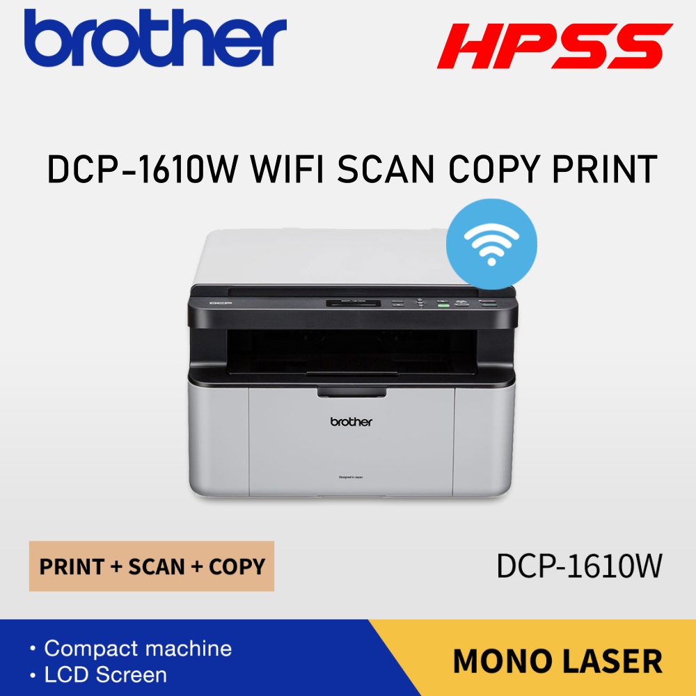 BROTHER 1610W DCP-1610W / DCP-1510 WIRELESS MONO LASER PRINTER. SIMILAR ...