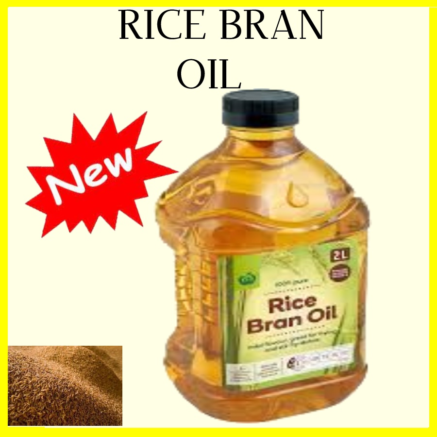Rice Bran/500ml/1000ml/ EXTRACTED RICE BRAN OIL/ Anti-Oxidants, Anti ...